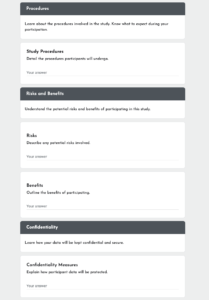 Free Informed Consent Form Template in Google Forms