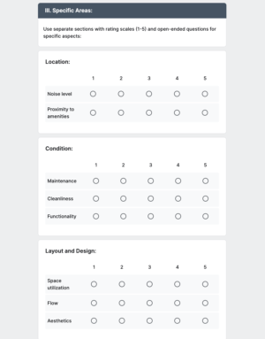 Free Residential Property Feedback Form Template in Google Forms
